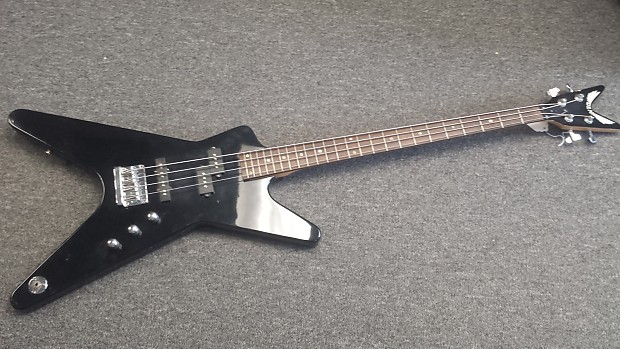 Dean ML Vintage 4-String Electric Bass - Black | Reverb