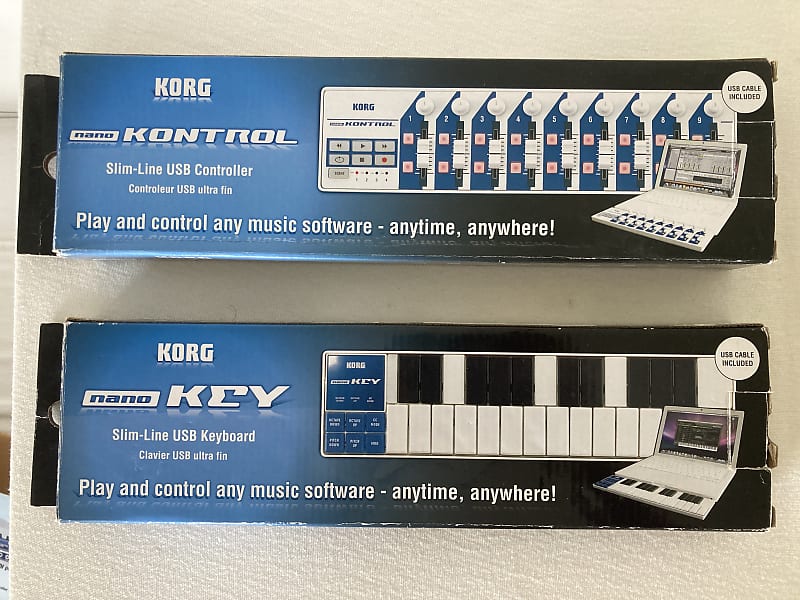 Korg Nano Kontrol / Nano Key - White | Reverb UK Korg Nano Kontrol / Nano Key - White | Reverb UK