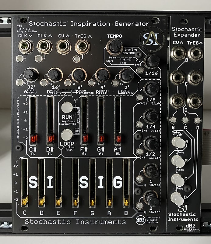 Stochastic Instruments Stochastic Inspiration Generator and | Reverb