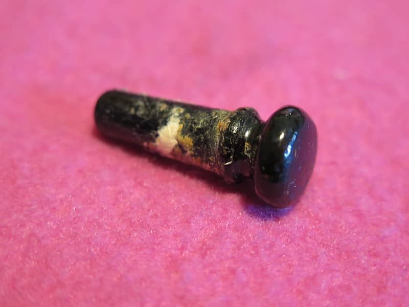 vintage 1950 1955 gibson strap button plug for es 150 125 175 | Reverb