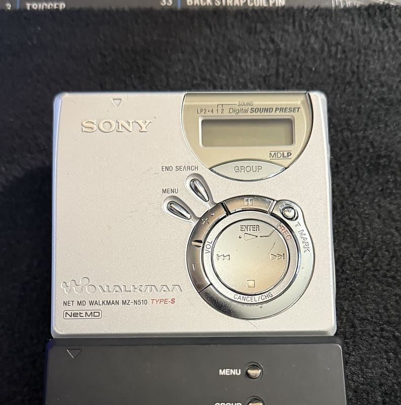 Sony Sony Walkman Minidisc Player MD MZ-N510 Type-S Tested | Reverb