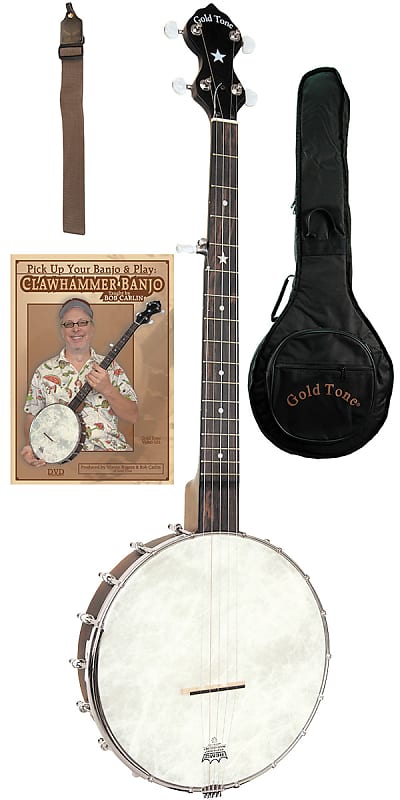 Gold Tone CC-OTA Beginners Openback A-Scale Banjo Package For | Reverb