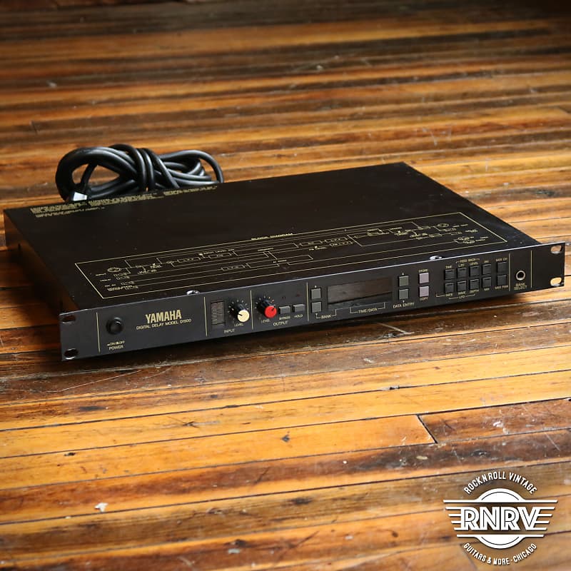 1980s Yamaha D1500 Digital Delay Rack Effect | Reverb