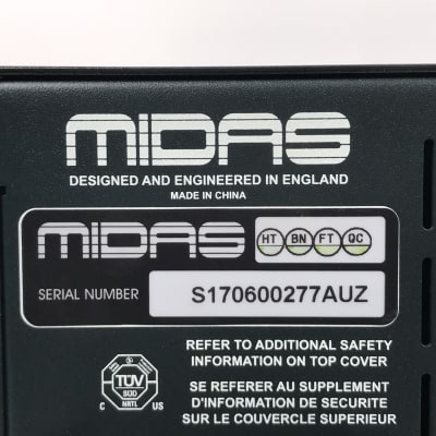 MIDAS DL231 24x24 Active Microphone Splitter | Reverb