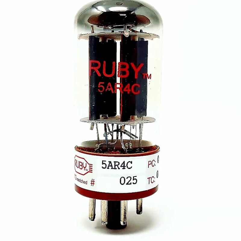 Ruby Tubes 5AR4/GZ34 Rectifier Tube | Reverb