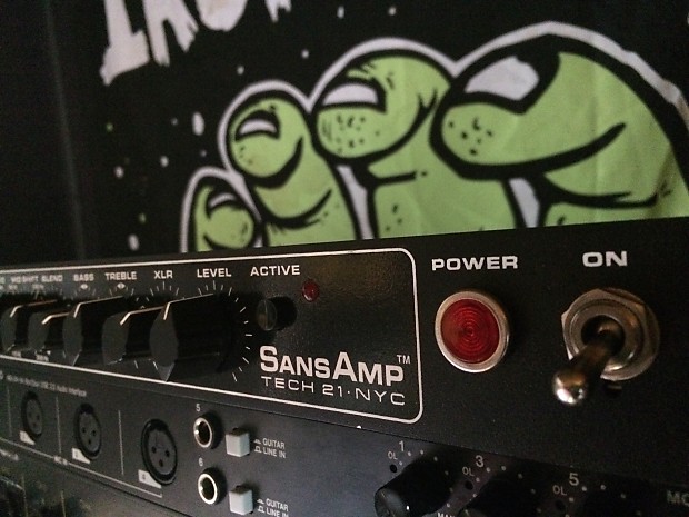 Tech 21 SansAmp RPM Preamp Rack 2010s Black | Reverb