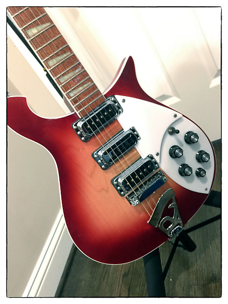 Custom Rickenbacker 620 2001 Fireglo - 3 Pickup! | Reverb