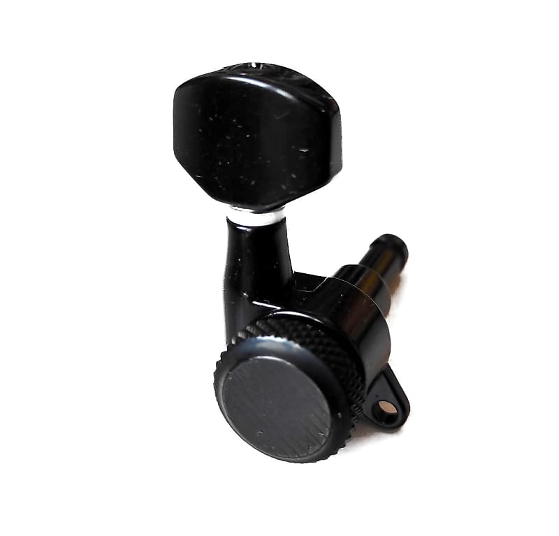 Kluson Black Back Lock Tuners MBSL6LB | Reverb