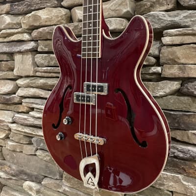 Guild Starfire I Bass Semi Hollowbody Short Scale Left Handed | Reverb
