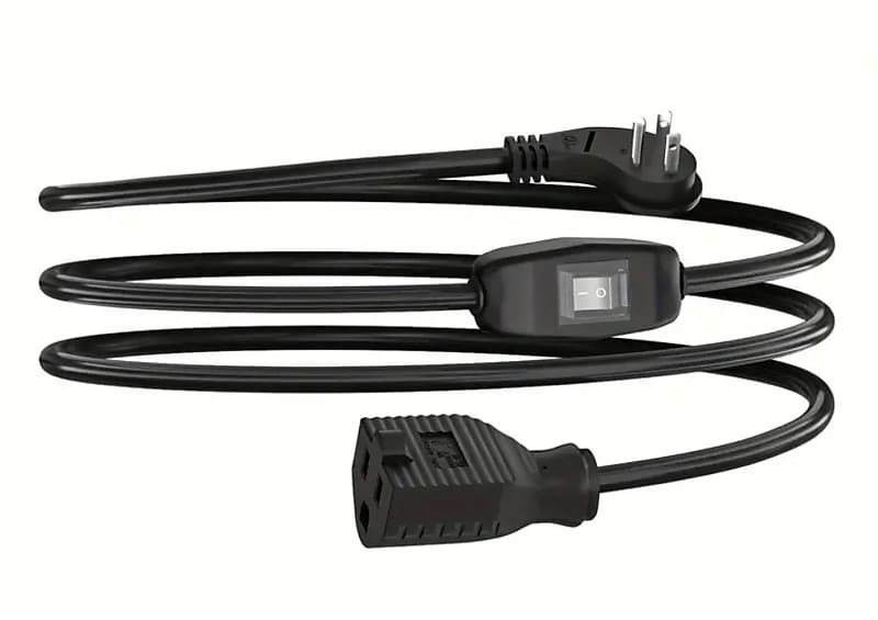 10 FT AC Power Cable Extension Cord With On Off Switch - Nova | Reverb