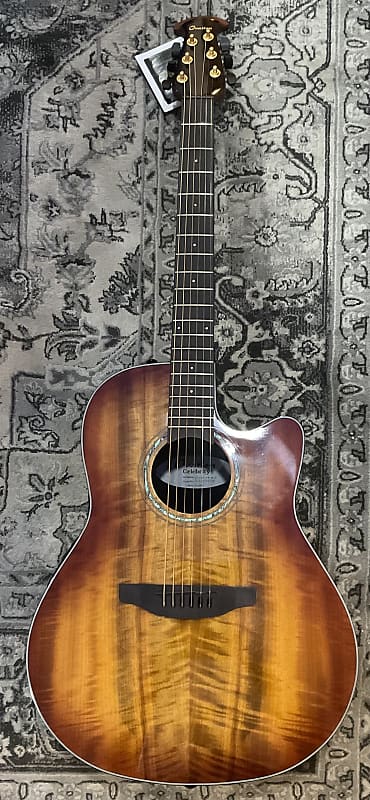 Ovation Celebrity Standard Mid-depth Acoustic-electric Guitar | Reverb