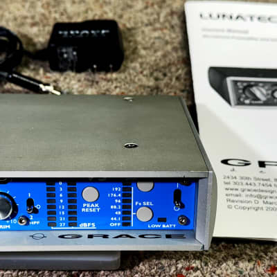 Grace Design Lunatec V3 - 2 Channel Mic Preamp and A/D | Reverb