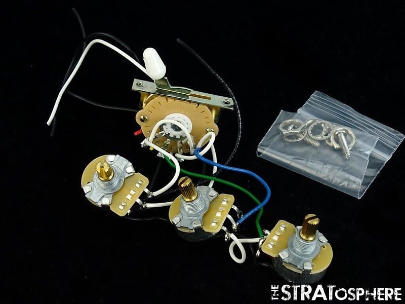 Fender Player Series Stratocaster Strat- POTS & 5 Way SWITCH | Reverb