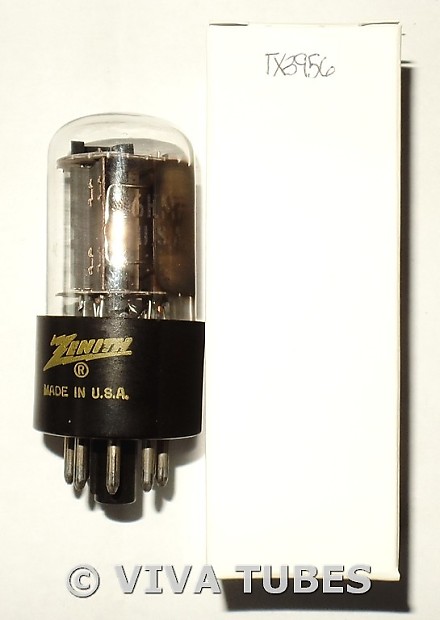1962 GE USA 6EM7 = 6EA7 Gray Plate Side [] Get Vacuum Tube | Reverb