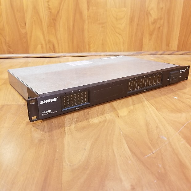** Shure P4800 Soundplex 4x8 Digital Audio Signal Processor | Reverb