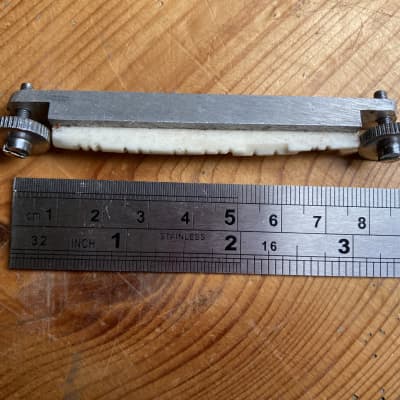 Eros Acoustic Guitar 12 string Adjustable Bridge Insert & | Reverb