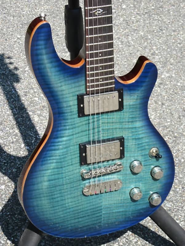 Dean Hardtail Select 2009 Trans Blue | Reverb