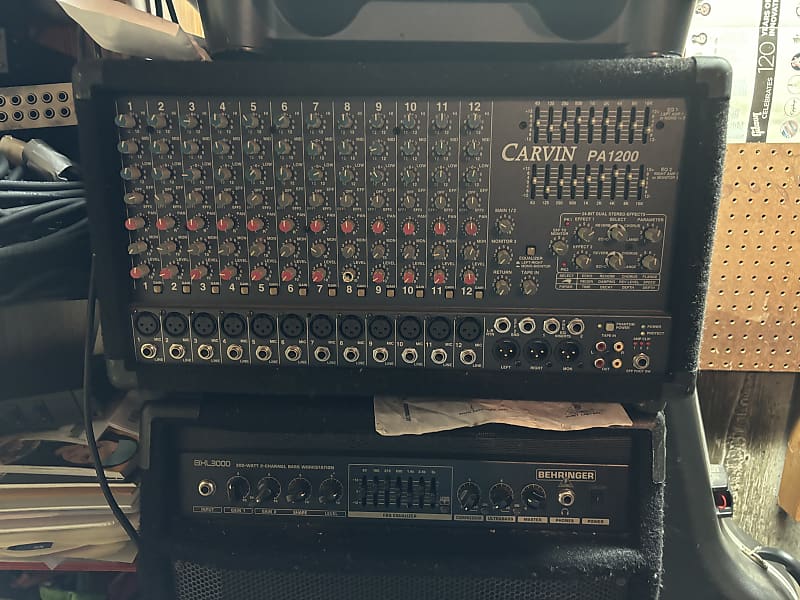 Carvin PA1200 Powered PA Head | Reverb