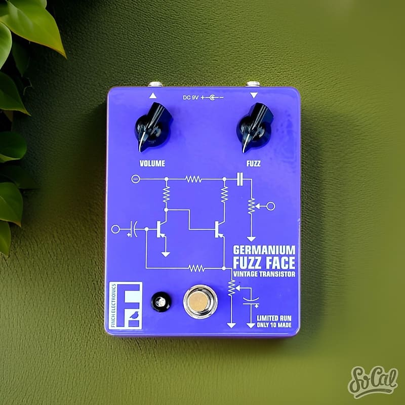 Finch Electronics Custom Germanium Fuzz Face (Vintage NOS | Reverb