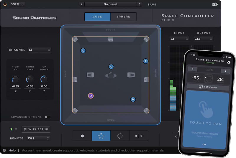 New Sound Particles - Space Controller Plugin AAX/AU/VST | Reverb
