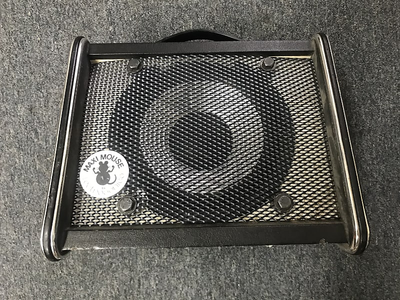 Lectrosonics Maxi Mouse Guitar Amp Cabinet 1990s Black | Reverb