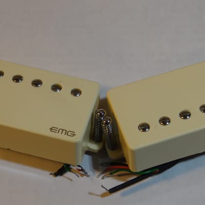 EMG Revelation REV Set passive humbuckers Ivory color | Reverb