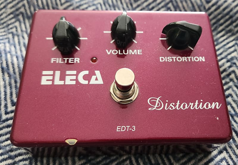 Eleca EDT-3 Distortion Pedal 1990s | Reverb