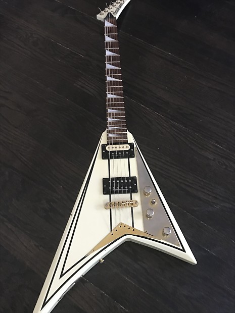 Jackson Randy Rhoads RR-3 White/Gold | Reverb