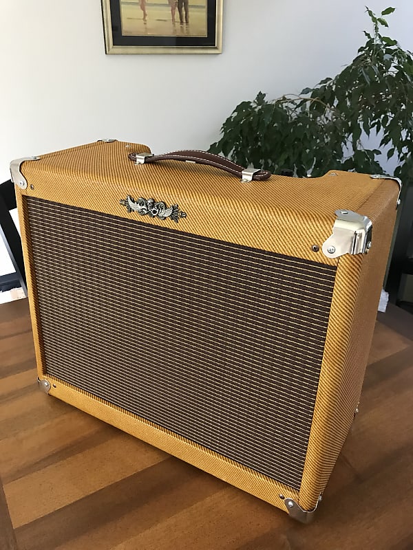 Fender Clone 5e3 Tweed Deluxe, w/Robinette Mods Amber | Reverb
