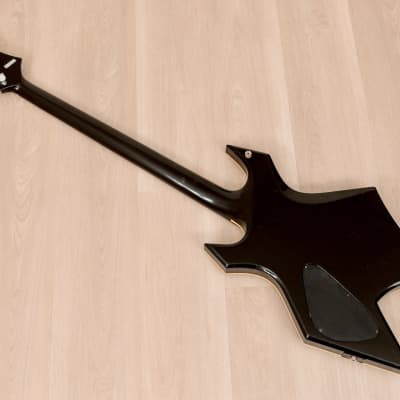 1985 BC Rich Warlock Bass NJ Series Neck Through Vintage Bass | Reverb