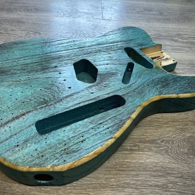 Pistols Crown Barncaster Tele GUITAR BODY ONLY PARTCASTER USA | Reverb