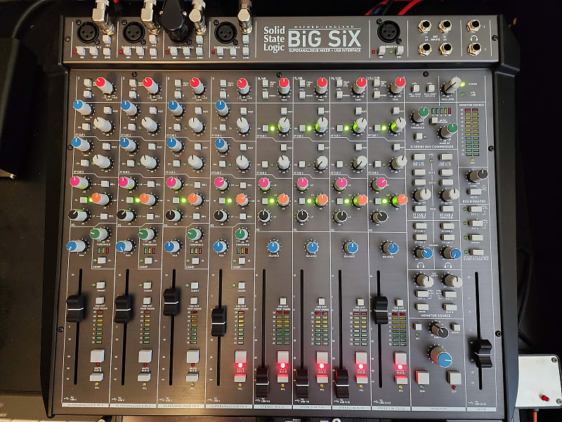 Solid State Logic Big Six 2024 - Black & Gray | Reverb