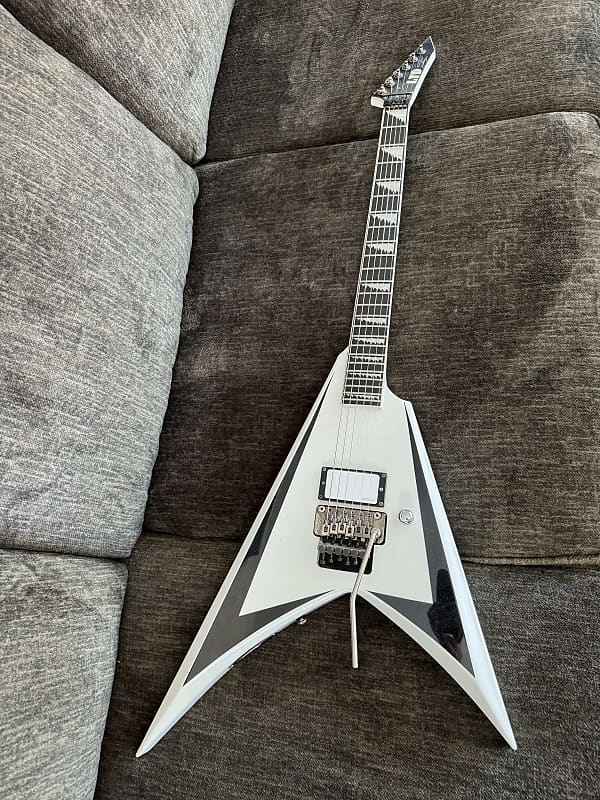 ESP LTD Alexi-600 Sawtooth - White - Alexi Laiho Signature w/ | Reverb