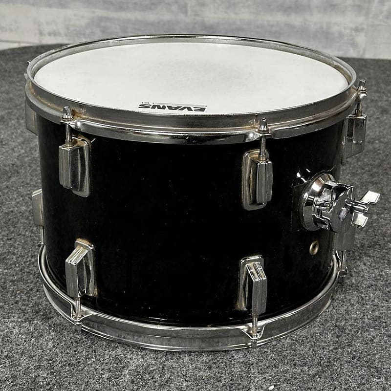 Used Misc Rack Tom 13x9 Black Wrap - Fair | Reverb