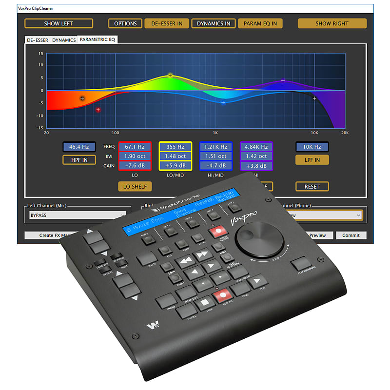 Wheatstone VoxPro-V7 VoxPro Control Surface Includes VoxPro | Reverb