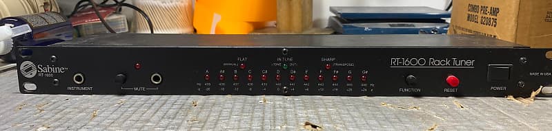 Sabine RT-1600 Rack Tuner | Reverb