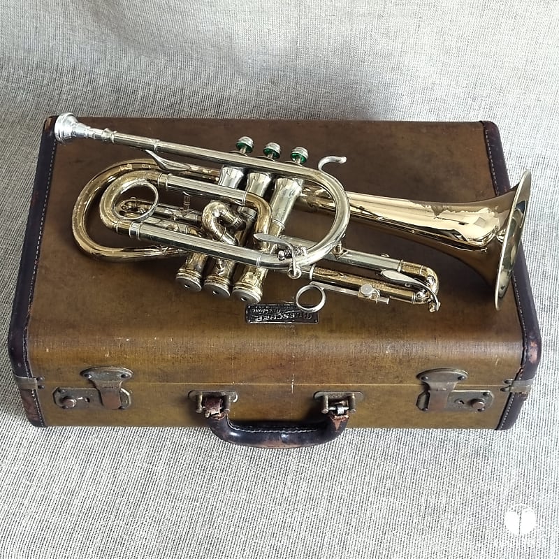 Buescher 400 '275' cornet mouthpiece case gamonbrass | Reverb