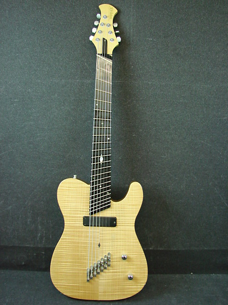 Novax Custom 7-String Flamed Maple Top Fanned-Fret System | Reverb