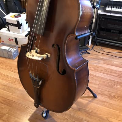 Upright Bass Kay H10 1953 1/4 size | Reverb