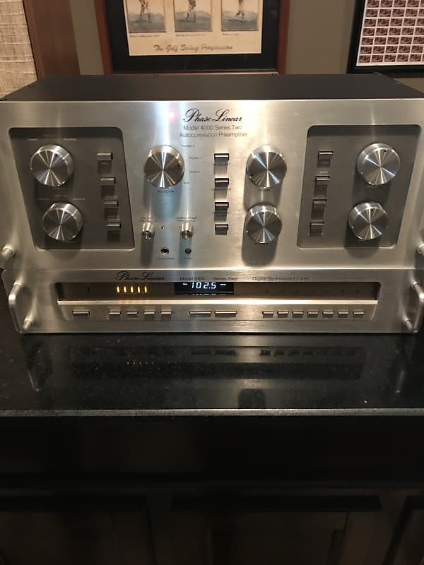 Phase Linear 5100 Series II 1970’s - Silver | Reverb