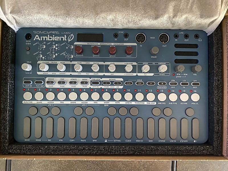 Sonicware Liven Ambient Ø Soundscape Synthesizer | Reverb