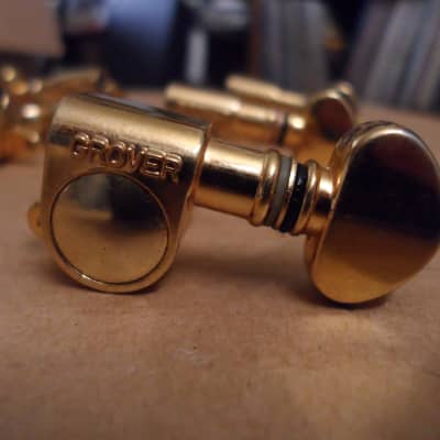 Vintage Grover Gold Tuner Set | Reverb