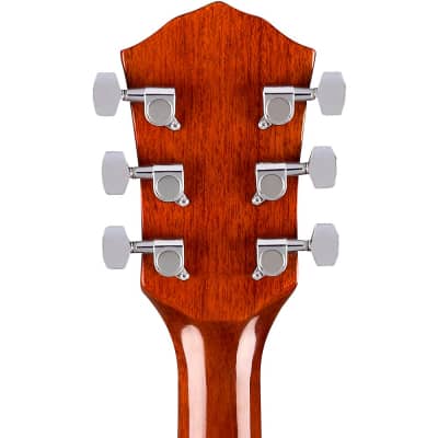 Fender FA-135CE All-Mahogany Concert Acoustic-Electric Guitar | Reverb