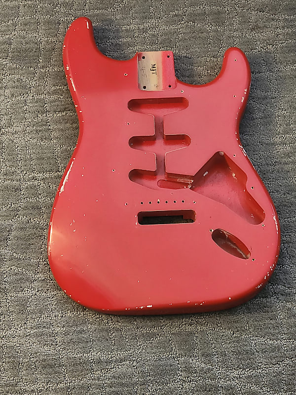 MJT Stratocaster - Fiesta Red | Reverb