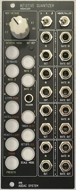 ADDAC System 207 Intuitive Quantizer | Reverb