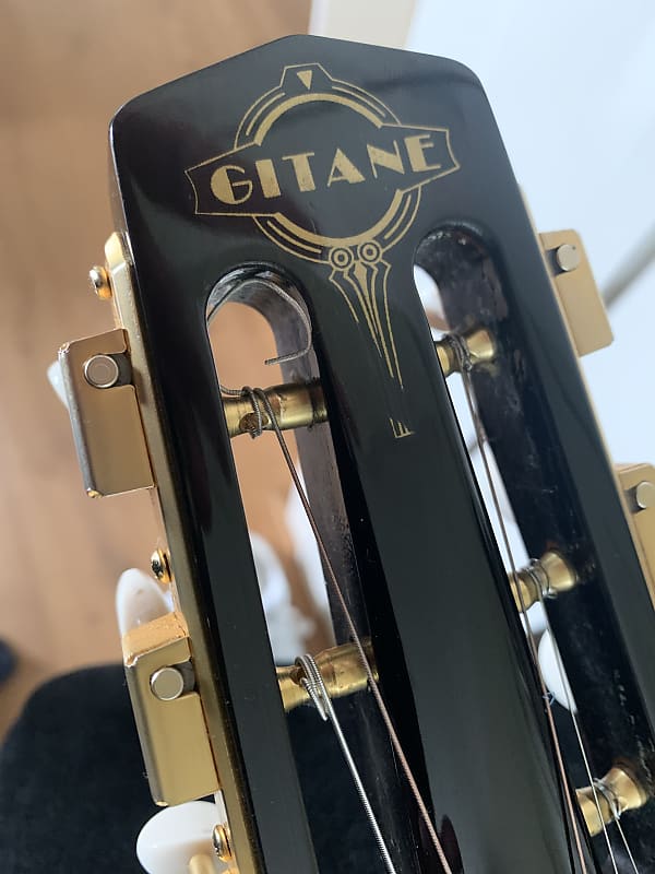 Gitane Saga Gitane dg 255 gypsy jazz gitaar 2021 Tuxedo | Reverb UK