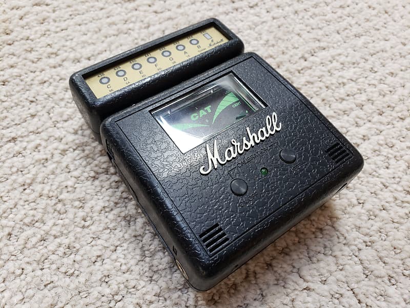 Marshall CAT Chromatic Automatic Tuner Guitar Pedal CAT-1 | Reverb