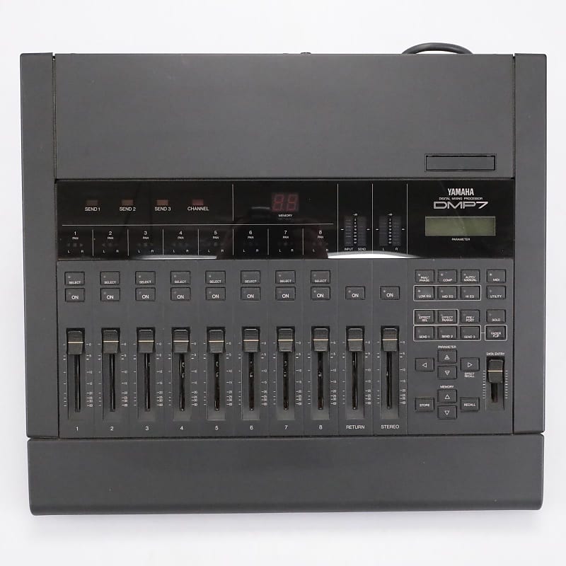Yamaha DMP7 Digital Mixing Processor 8-Channel w/ Road Case | Reverb
