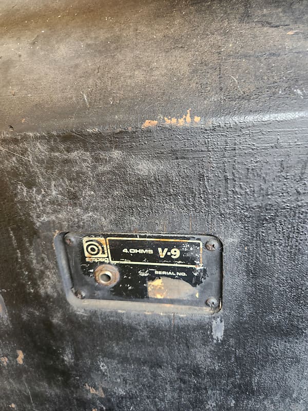 Ampeg V9 1970s - Wood | Reverb