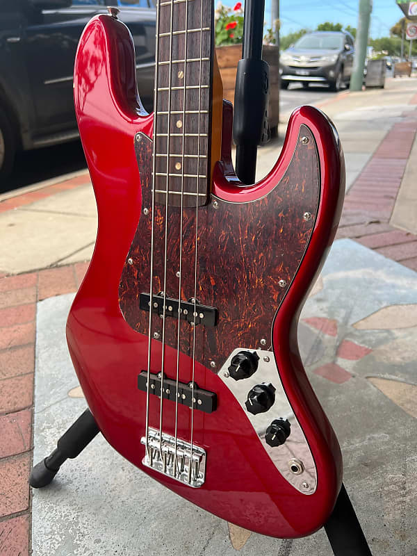 Fernandes 4-string J Bass | Red | Reverb